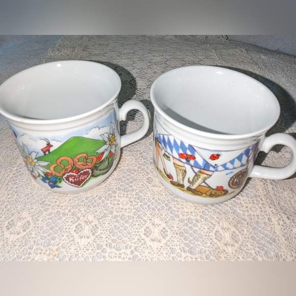 Kafer | Dining | Kafer Munchen H Hamel Two Coffee Mugs | Poshmark